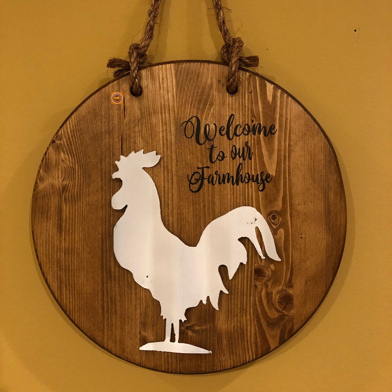 Rooster Signs - Etsy