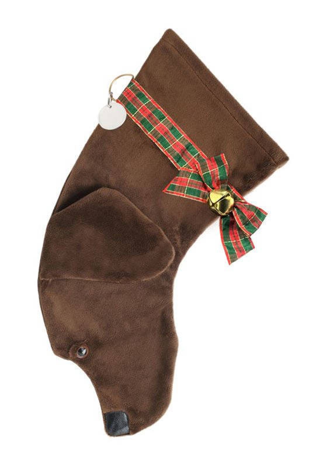 Personalized Labrador Retriever Christmas Stocking / Black Lab - Etsy