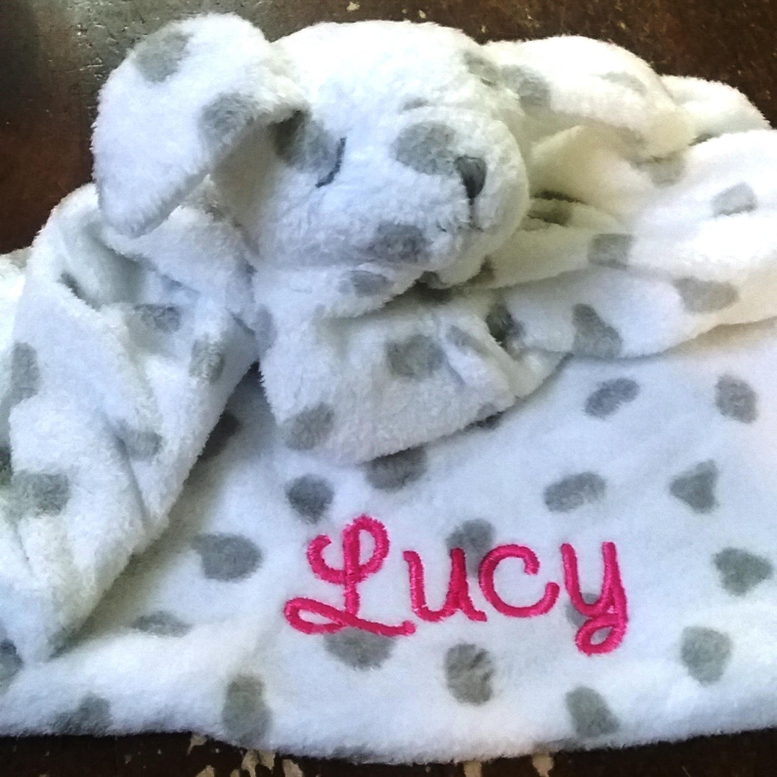 Leopard Lovie With Name / Angel Dear Personalized Lovie / Personalized ...