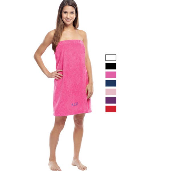 Monogrammed Towel Wrap / Personalized Towel Wrap / Cotton Spa - Etsy