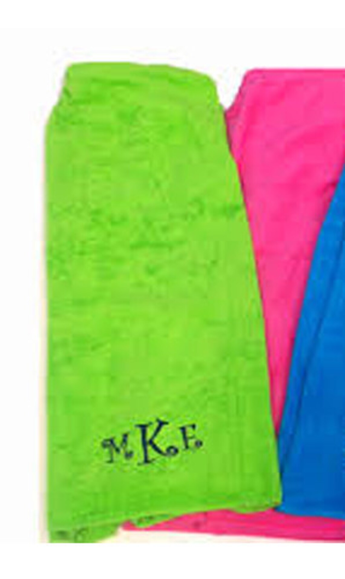 Monogrammed Towel Wrap / Personalized Towel Wrap / Cotton Spa - Etsy