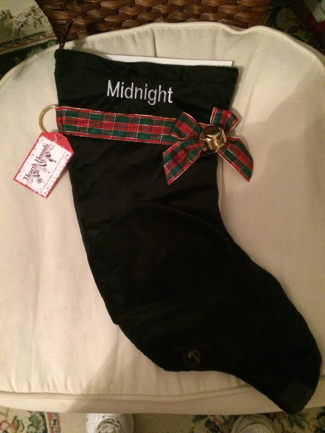 Personalized Labrador Retriever Christmas Stocking / Black Lab - Etsy