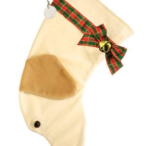 Personalized Labrador Retriever Christmas Stocking / Black Lab Stocking ...