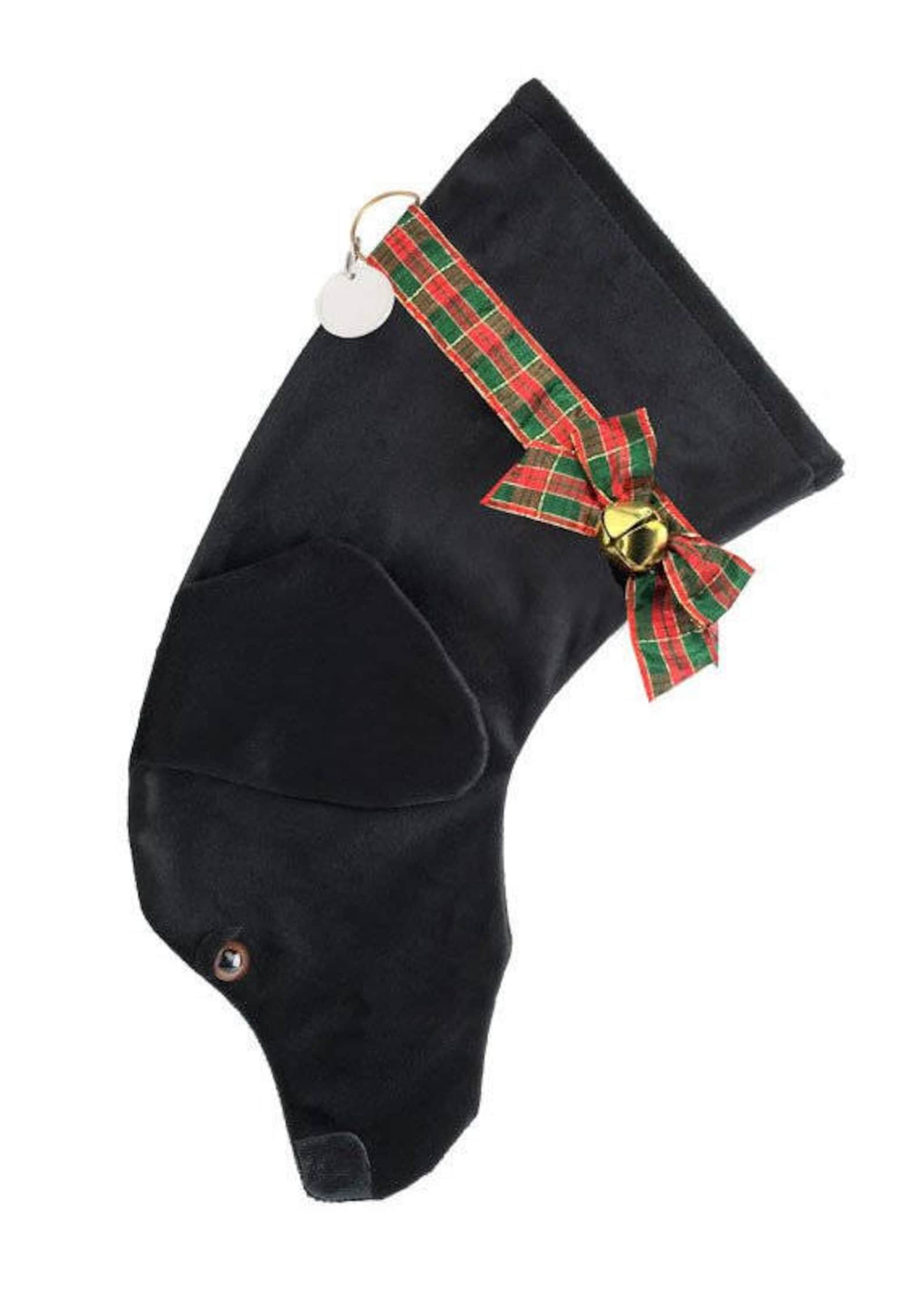 Personalized Labrador Retriever Christmas Stocking / Black Lab - Etsy