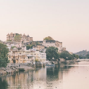 India Landscape City Lake Sunset View Photography, Download Digital ...