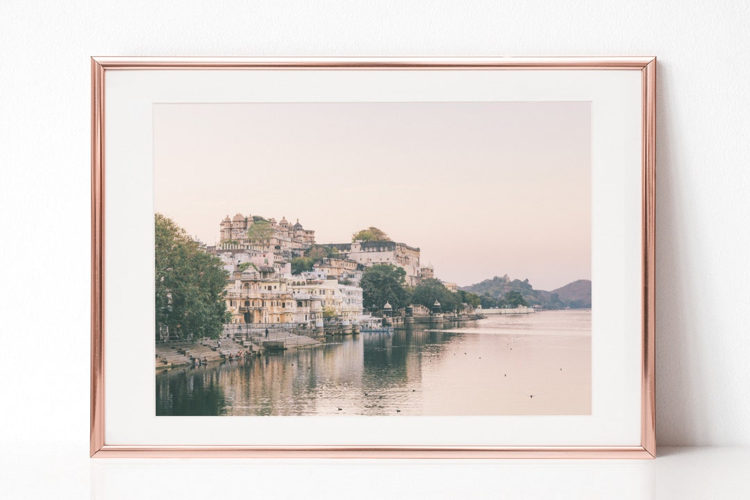 India Landscape City Lake Sunset View Photography, Download Digital ...
