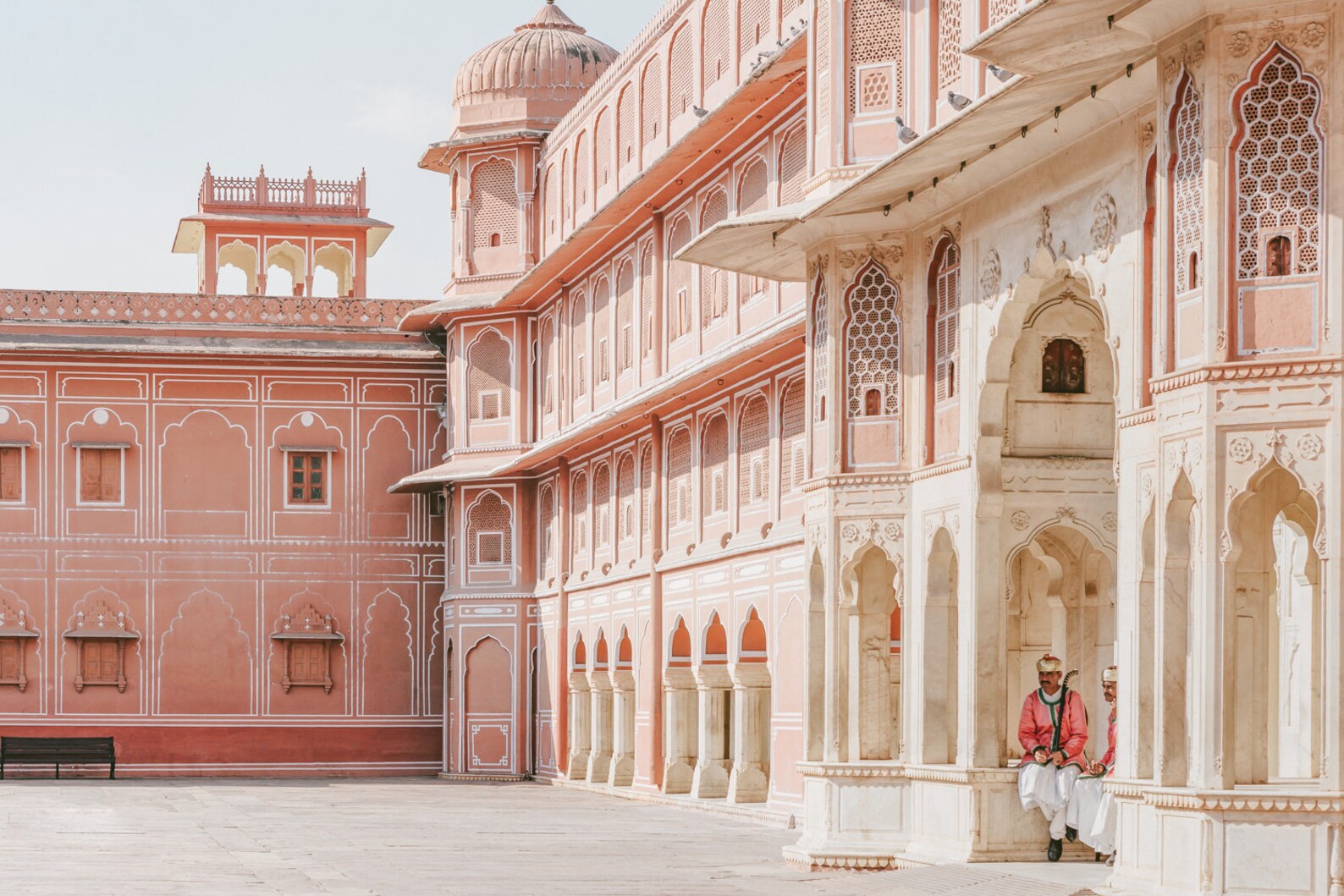 India Architecture Pink City Palace Travel Photography | Etsy