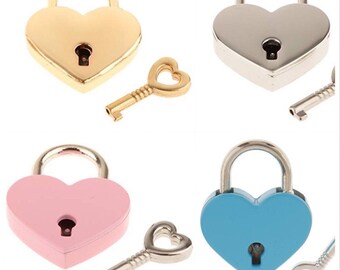 Heart lock | Etsy