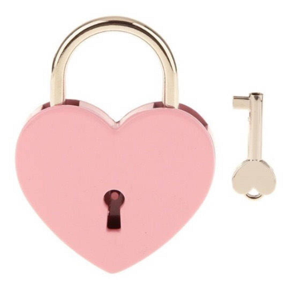 Heart Lock Collar in Pink or Black-custom Sizing Available - Etsy