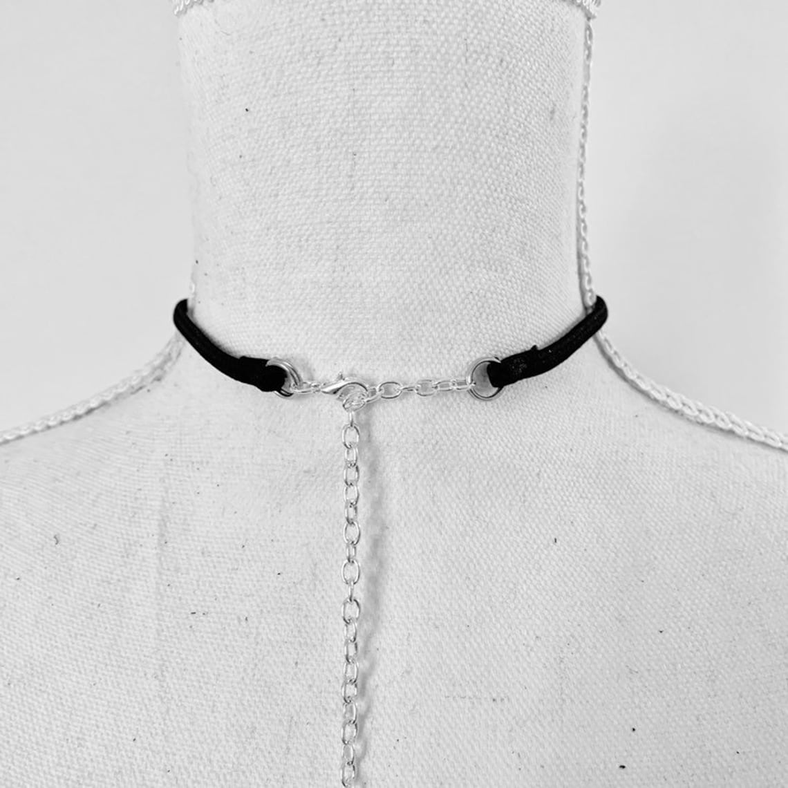 Queen of Spades Elastic Choker or Pendant Necklace. QOS. - Etsy