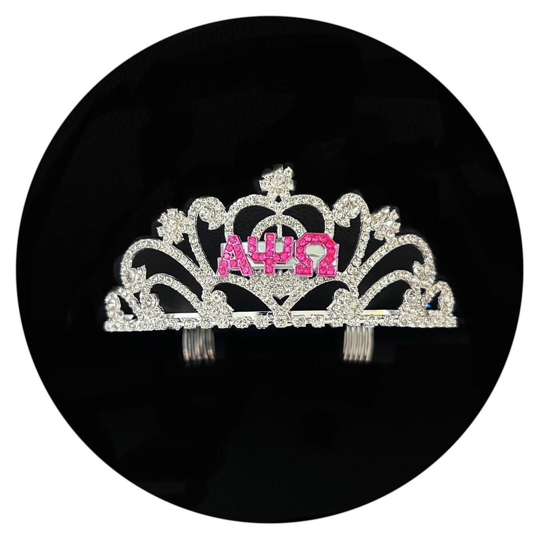 Custom Sorority Tiara: Personalized Greek Letter Crown - Rush Week - Etsy