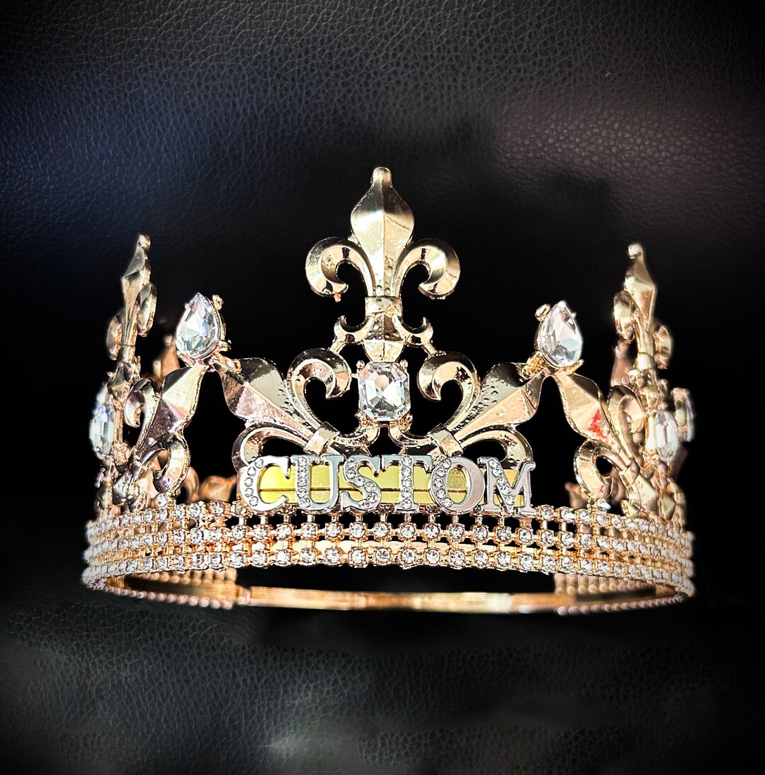 Custom Adjustable Personalized Name Crown - Etsy