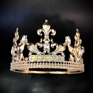 Custom Adjustable Personalized Name Crown - Etsy