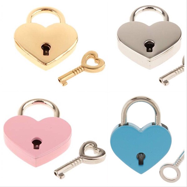Heart Lock - Etsy