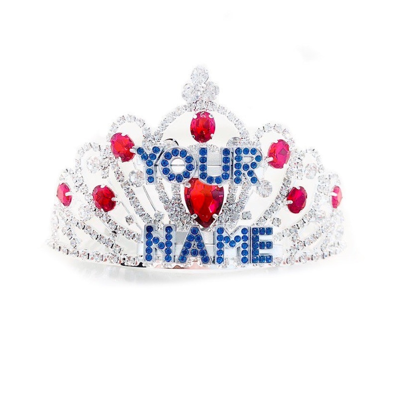 Custom Sash and Tiara - Etsy