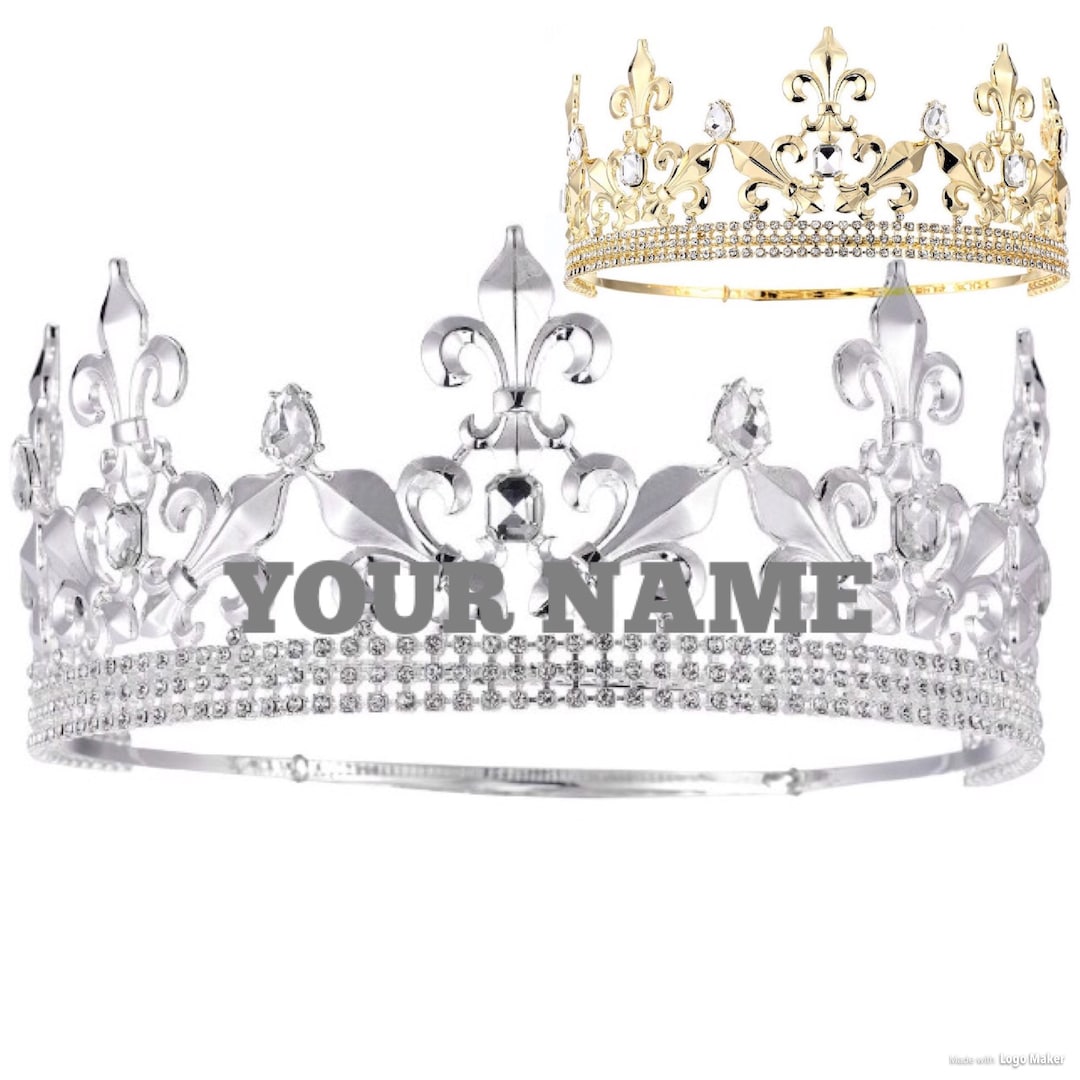 Custom Adjustable Personalized Name Crown - Etsy