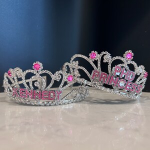 Custom/personalized Name Tiara - Etsy