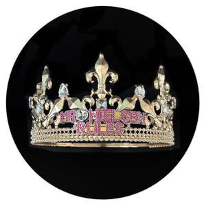Custom Adjustable Personalized Name Crown - Etsy