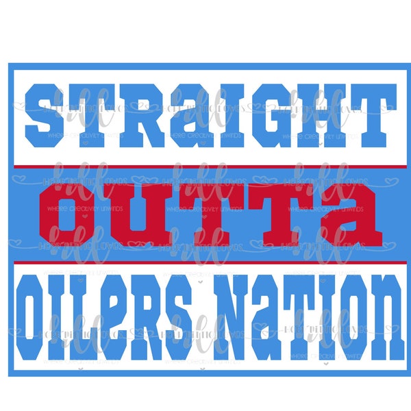 Houston Oilers Svg - Etsy