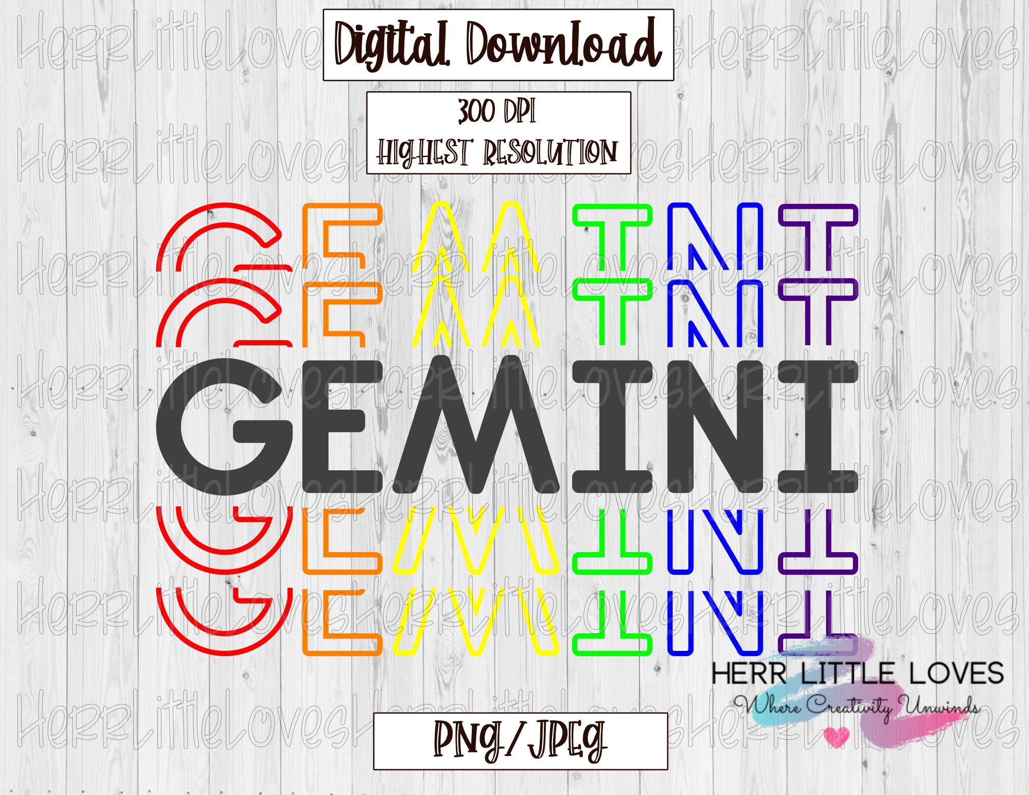 Rainbow Gemini Svg Zodiac SVG Zodiac Designs Gemini PNG - Etsy Canada