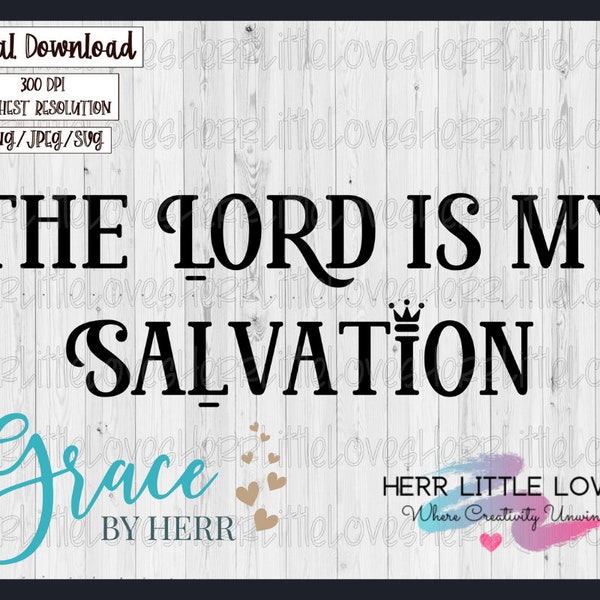 Salvation Svg - Etsy