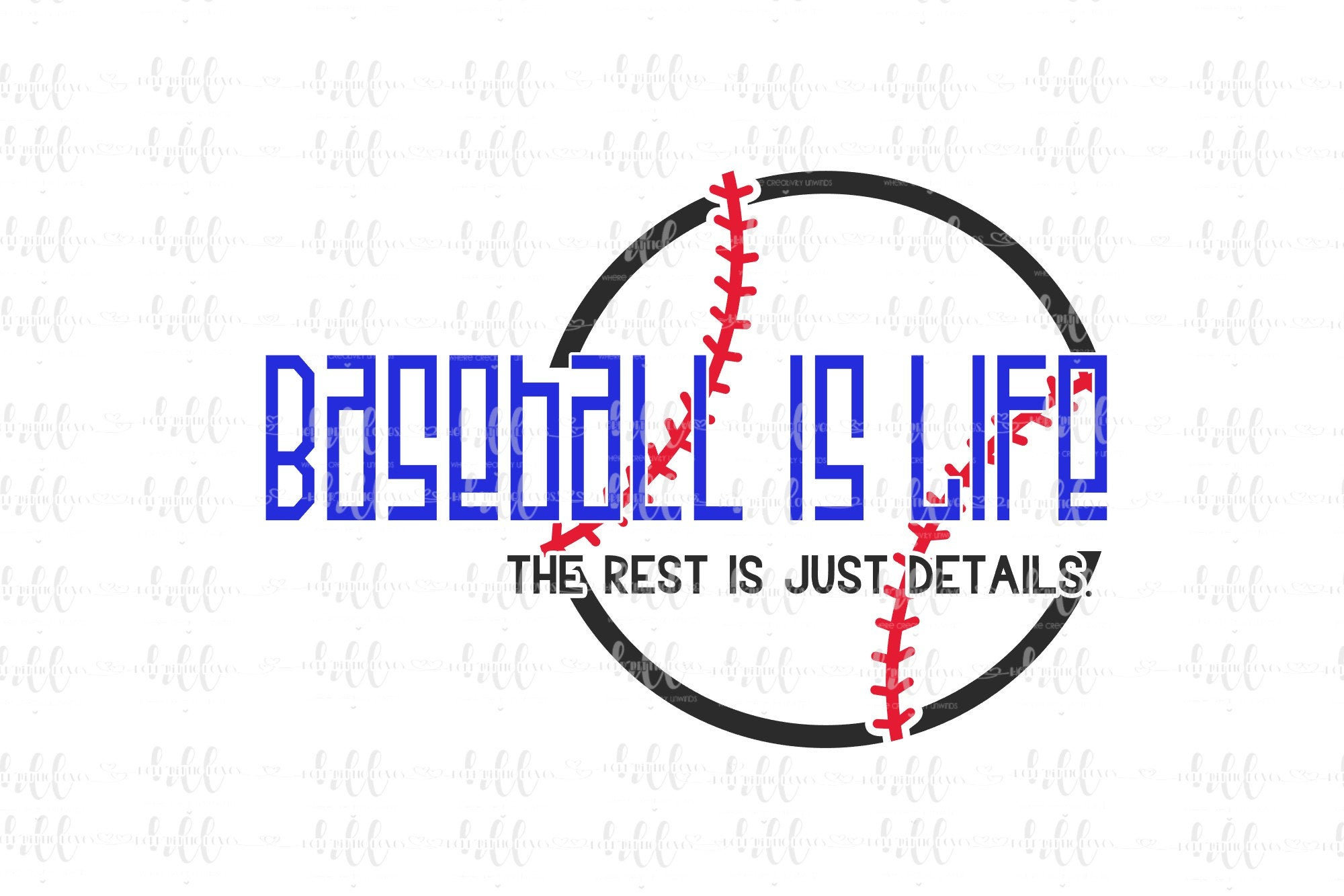Baseball is life svg Baseball png jpeg Clipart Baseball | Etsy