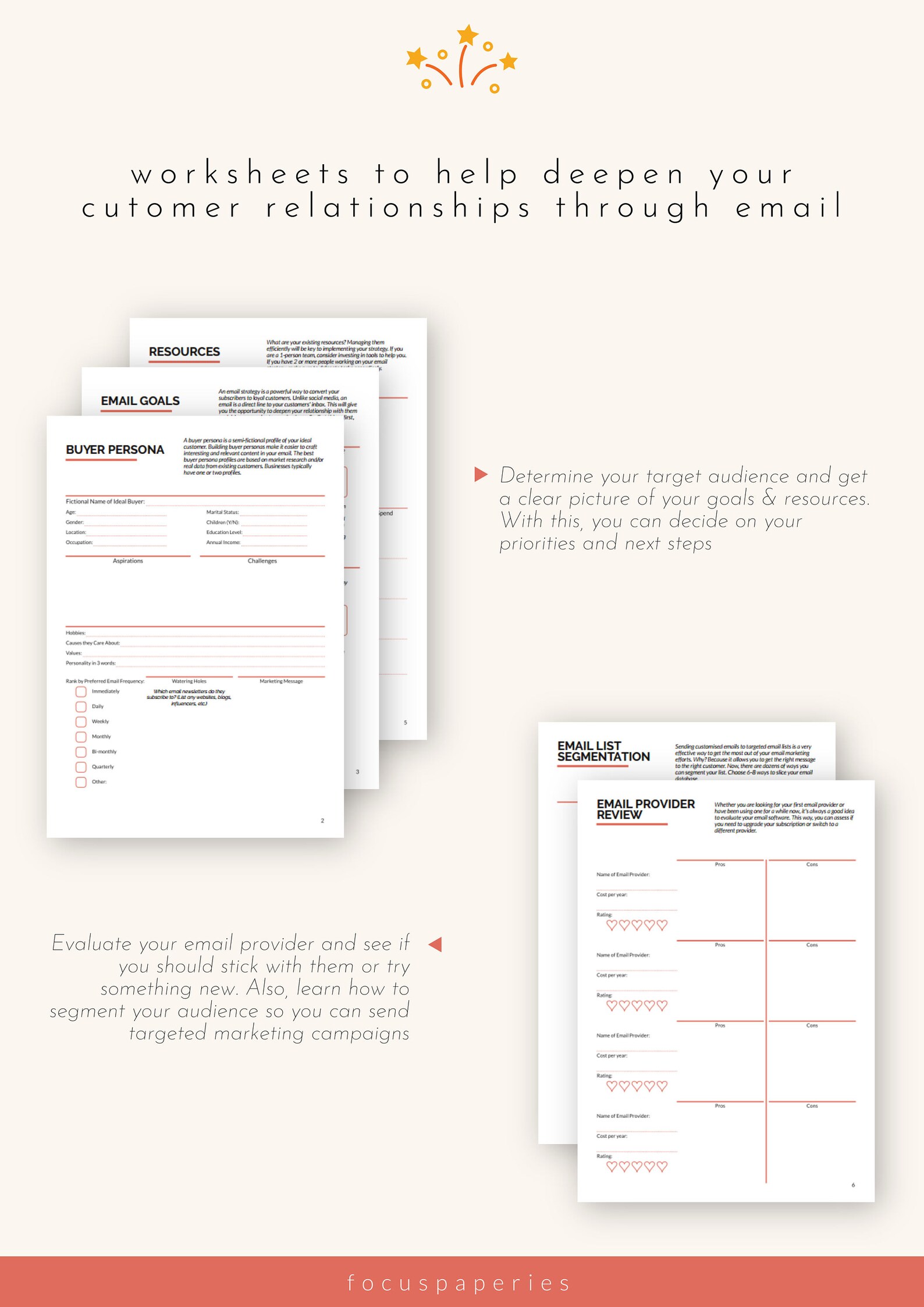 Email Marketing Strategy, Email Marketing Planner, Email Campaign ...