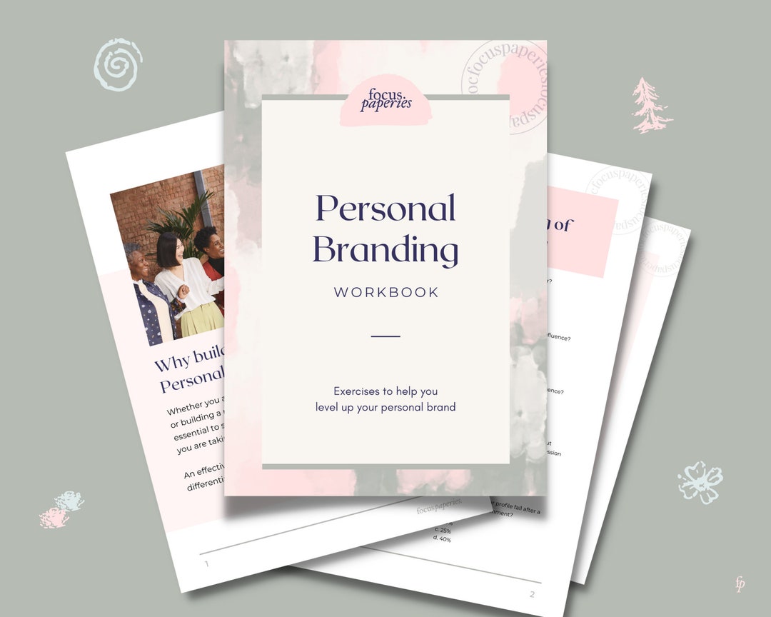 Personal Branding Strategy Workbook for Solopreneurs, Personal Brand ...