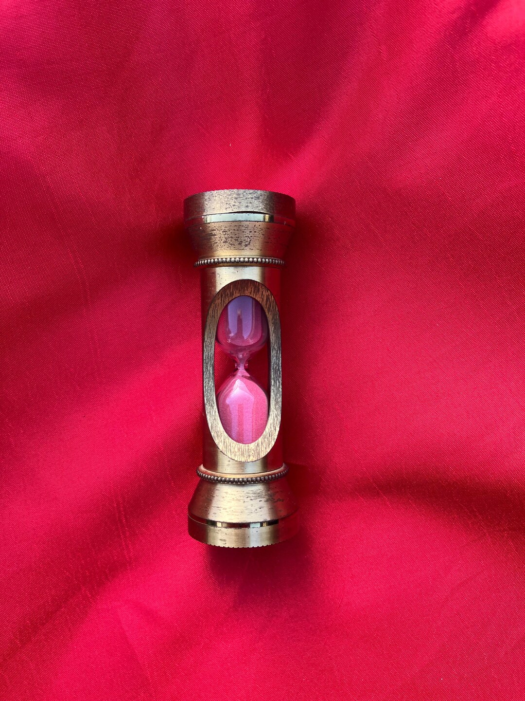 Vintage Avon Manager Achievement 1968 Brass Hour Glass Clock Award 1968 ...