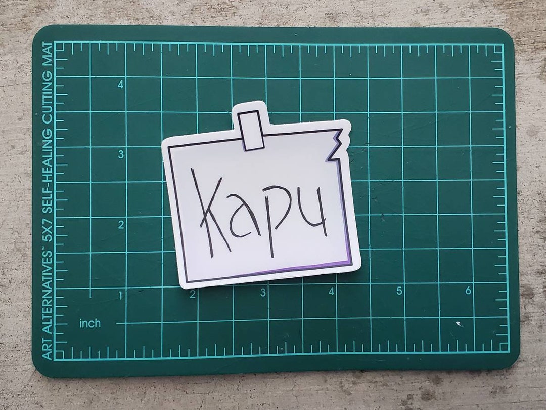 Little Girl's Keep Out Sticker - Etsy