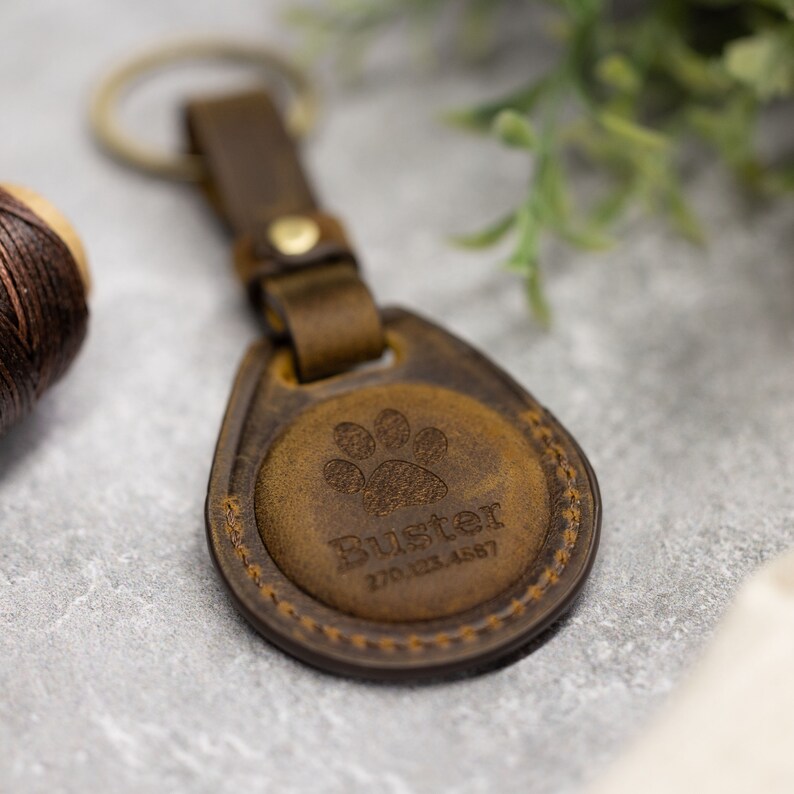 Air Tag Dog Collar Airtag Dog Tag Pet Tag Holder - Etsy