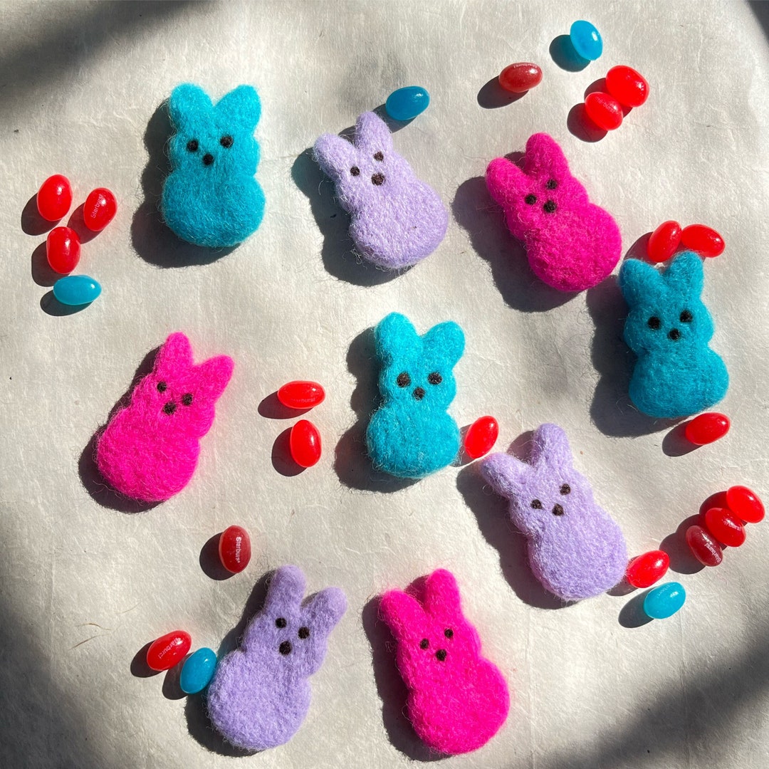 Pendiente Bunny Peep / Diseños de telar de miel / Pendiente de Pascua ...
