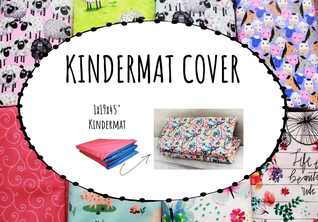 Animal Themed Nap Mat Covers -animal Prints-1x19x45 Kindermat Covers ...