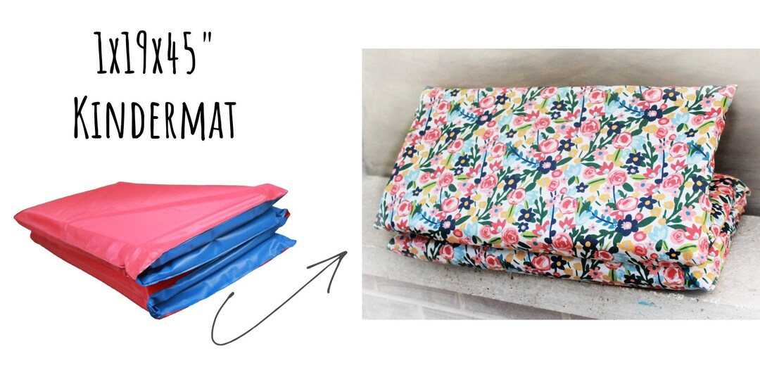 Nap Mat Cover Pretty Floral Kindermat Cover Preschool - Etsy