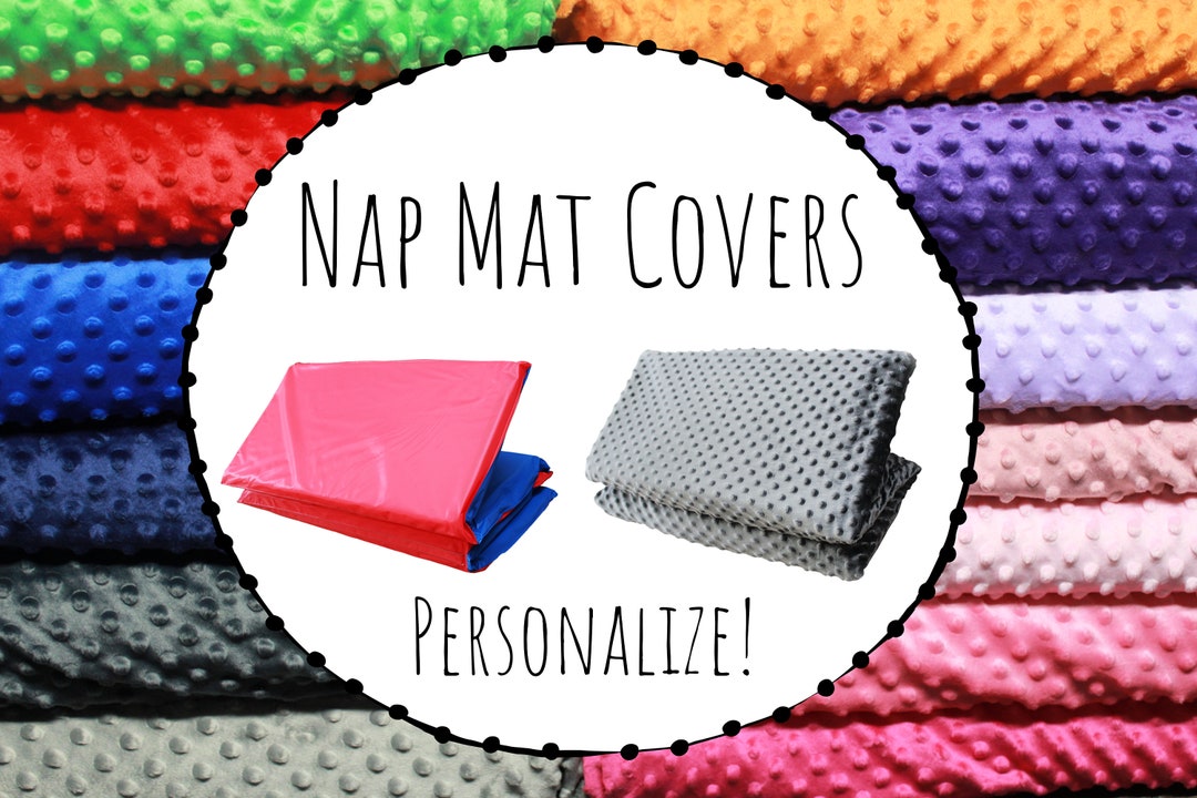 Minky Nap Mat Cover - Kindermat Cover (1" or 2") Angeles Nap Mat ...