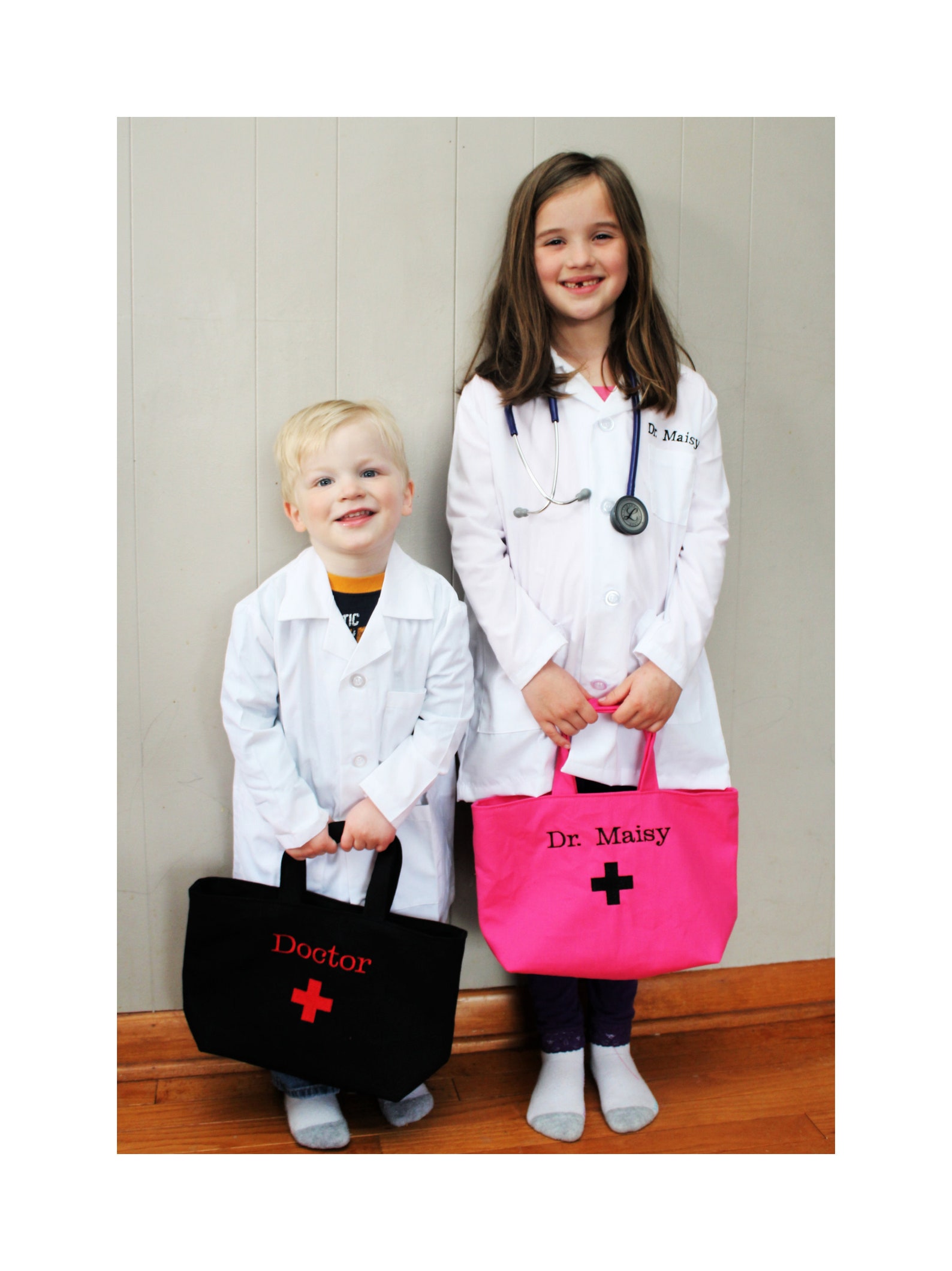 Kids Personalized Lab Coat Pretend Play Personalize | Etsy