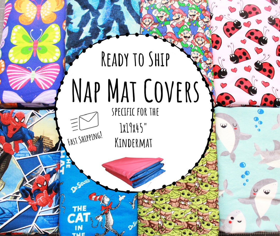 Clearance! Nap Mat Covers - Misc Prints Available-1x19x45 Kindermat Covers - - Etsy