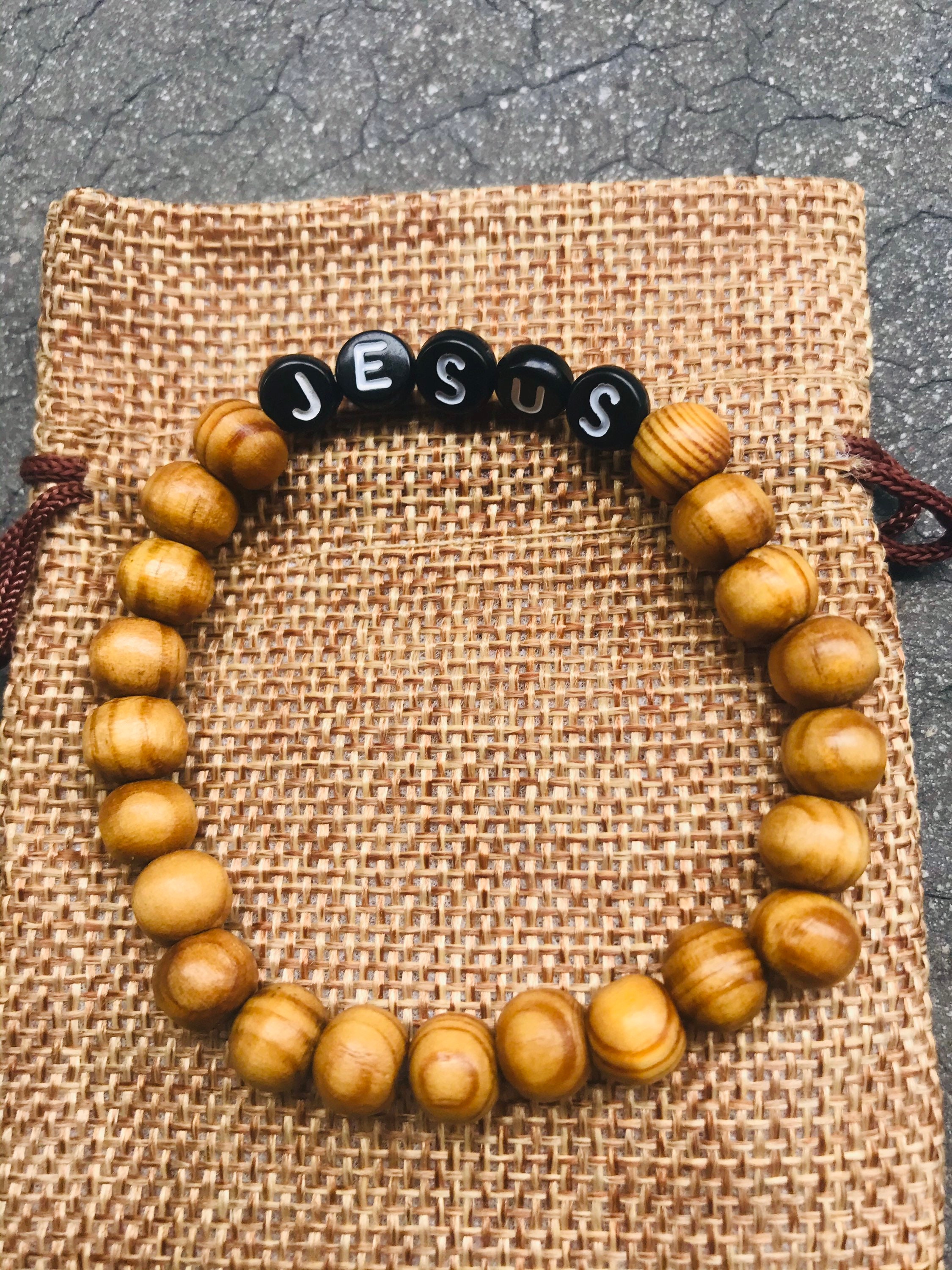 Personalised Jesus Bracelet, Christmas Gift, Jesus Bracelet, Christian ...