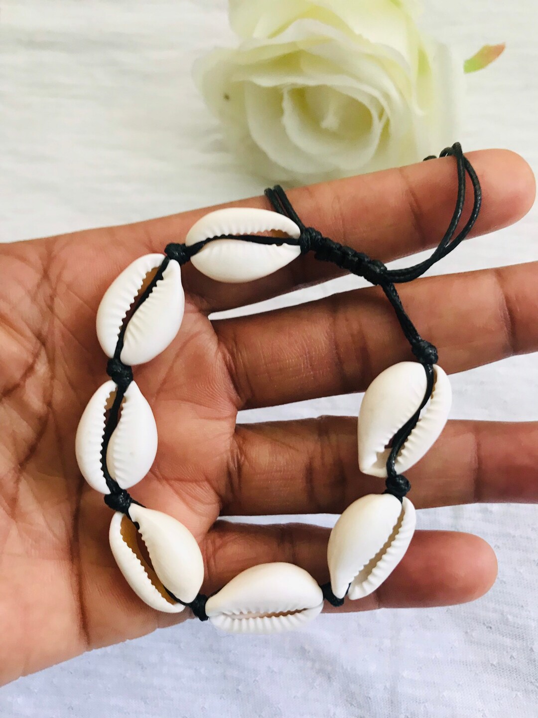 Cowrie Shell Anklet Beach Anklet Shell Anklet Seashell - Etsy