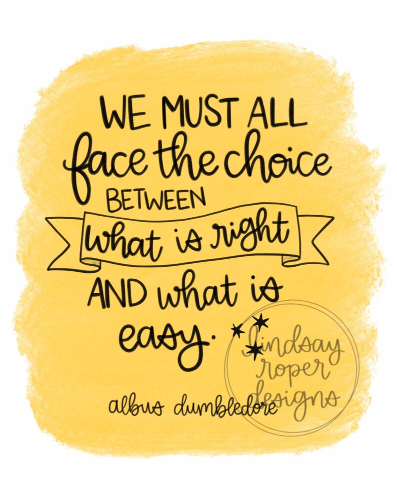 What is Easy and What is Right, Instant Download, House Colors, Library ...