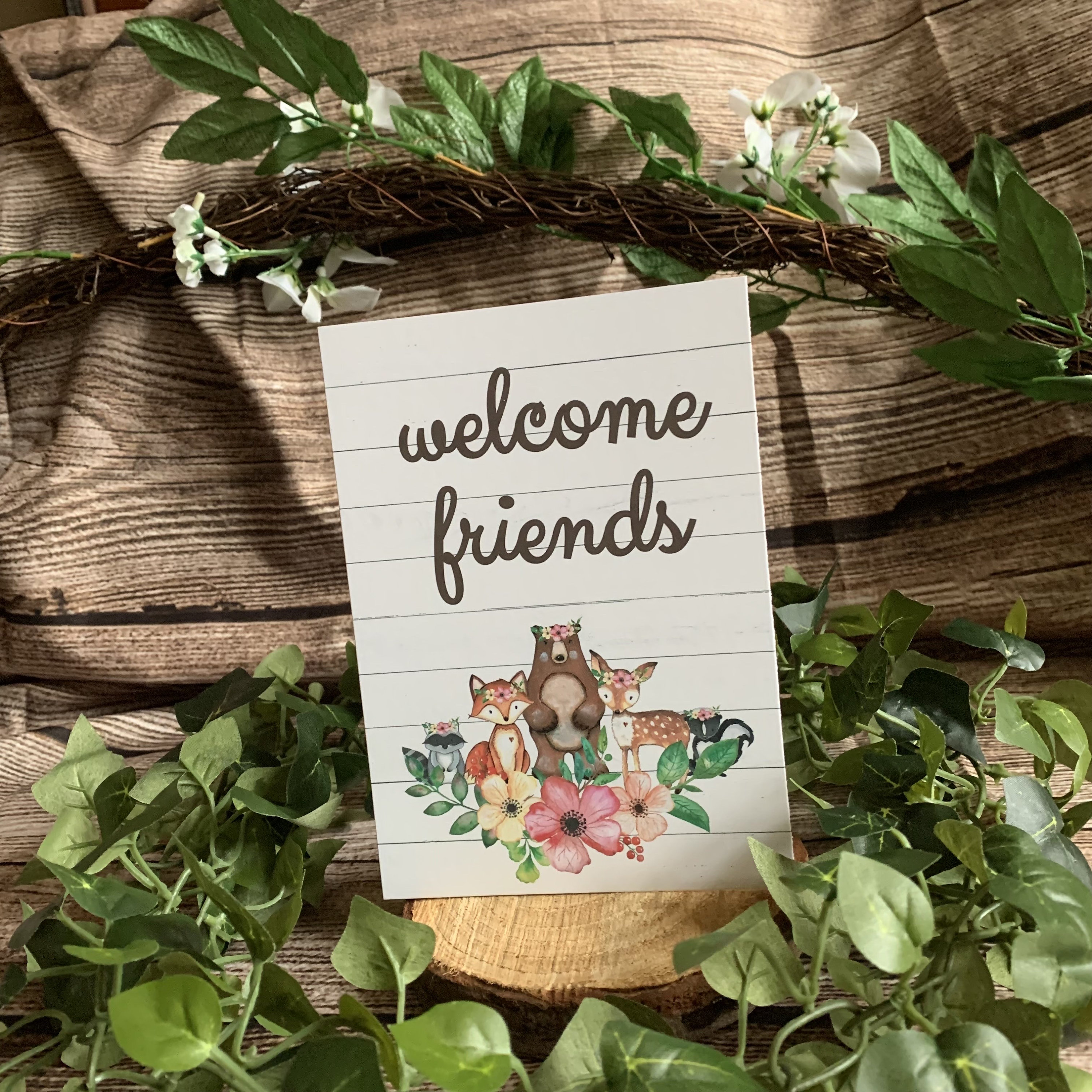 Woodland Party Signs, Woodland Animal Signs, Woodland Decorations, Boy ...