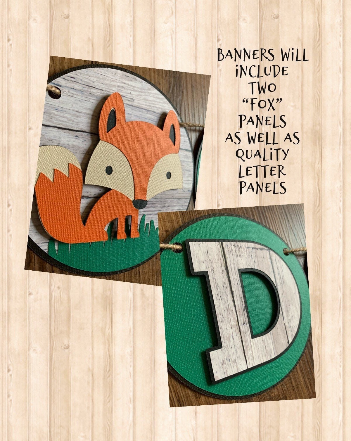 Fox Themed Baby Shower Decorations Fox Baby Shower Party | Etsy