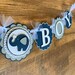 Elephant Baby Shower Decorations Boy, Elephant Navy Blue Gray Grey Baby ...