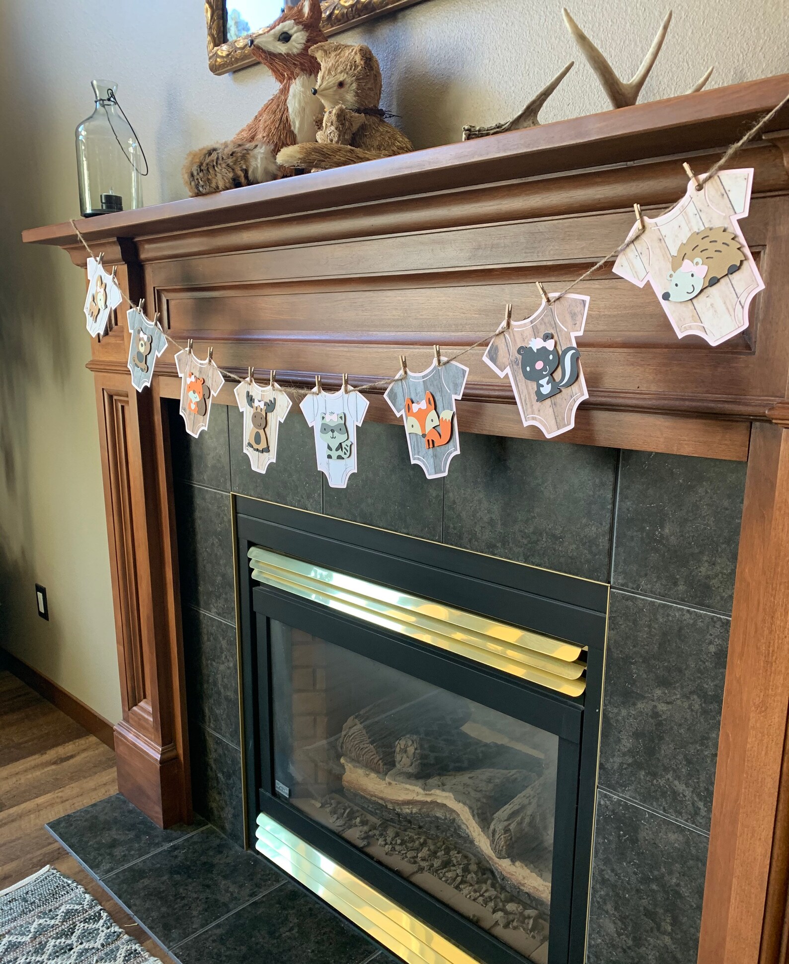 Woodland Animal Baby Shower Decorations Woodland Baby Shower | Etsy