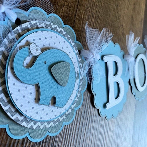 Elephant Backdropbaby Shower Candy Table Backdropdigital | Etsy