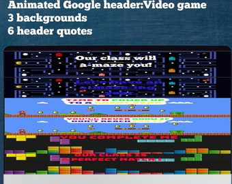 Editable Google Classroom Headers | Google Slides | Google Forms ...