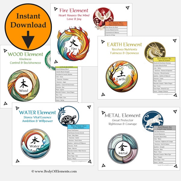 Five Elements - Etsy