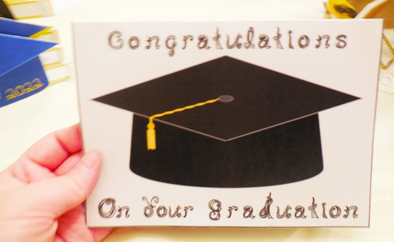 45 Graduation Card Download Printables Fabric Font - Etsy
