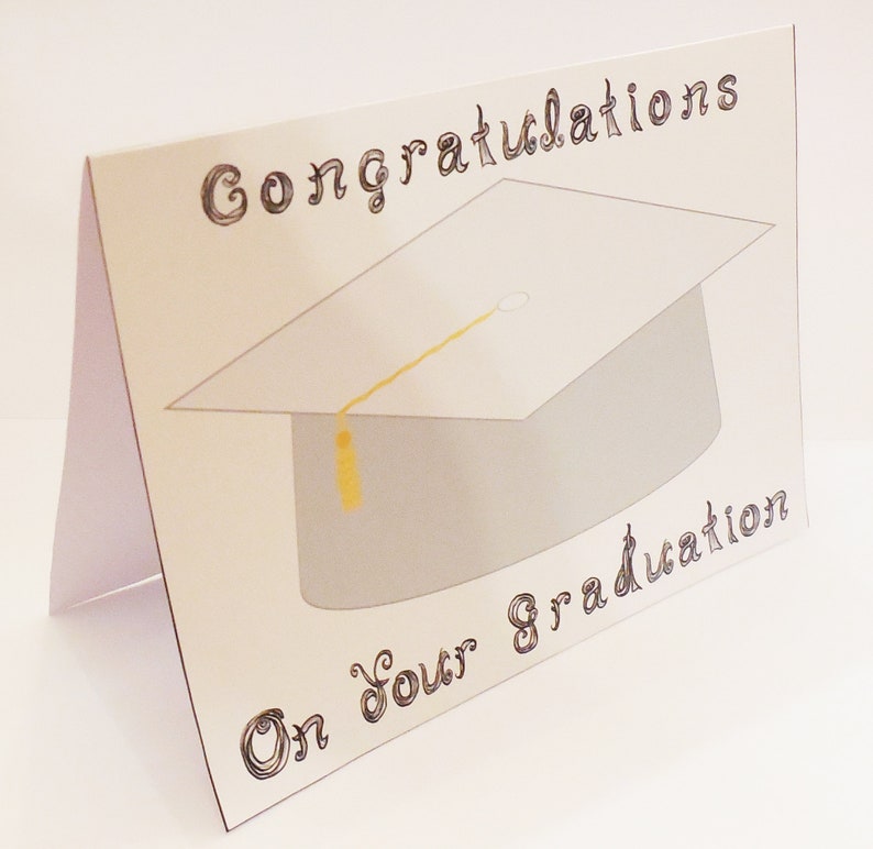 45 Graduation Card Download Printables Fabric Font - Etsy