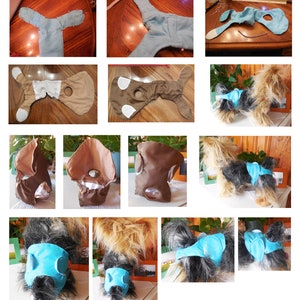 Yorkie Female Dog Diaper Sewing Pattern: (PDF Download) Sewing ...